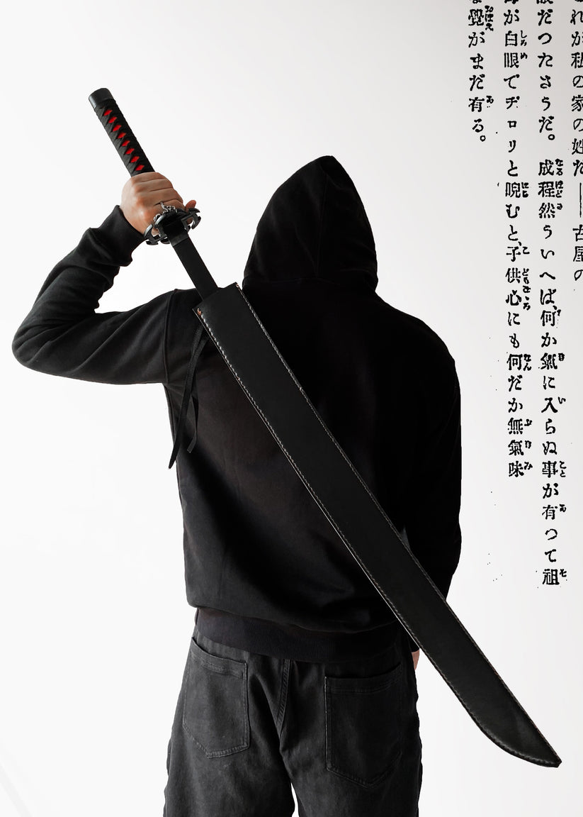 BLACK KATANA (ZANGETSU V2) / WOODEN – ZENIN