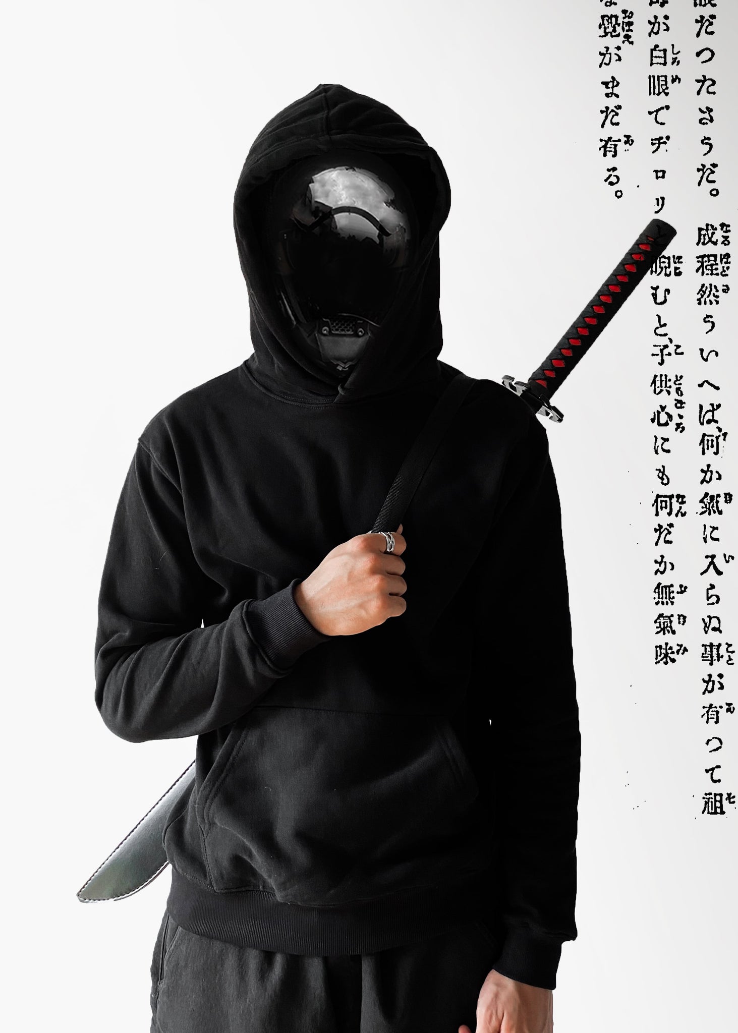 BLACK KATANA (ZANGETSU V2) / WOODEN – ZENIN