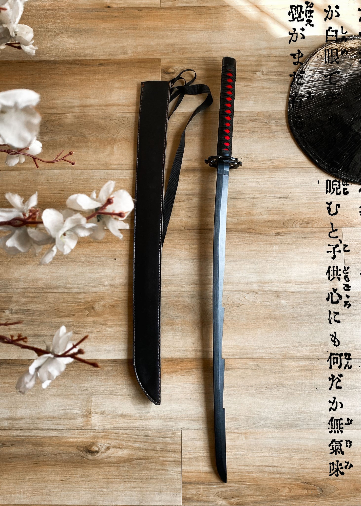 BLACK KATANA (ZANGETSU V2) / WOODEN – ZENIN