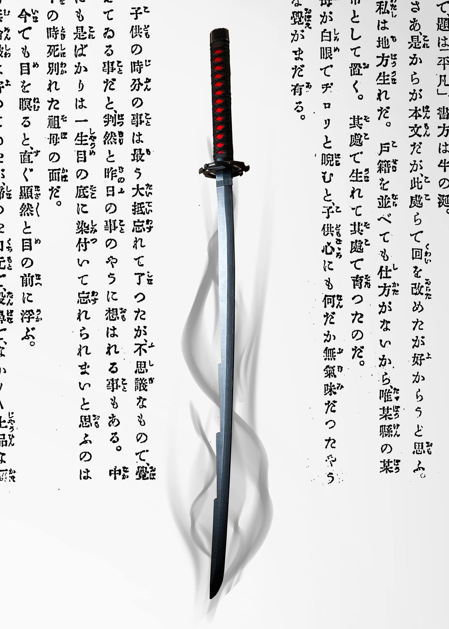 BLACK KATANA (ZANGETSU V2) / WOODEN – ZENIN